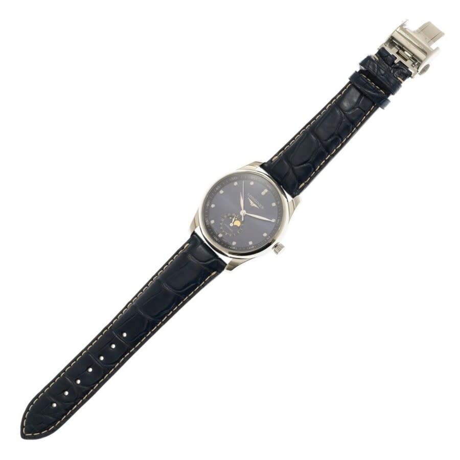 Longines Master Collection Automatic Diamond Blue Dial Men's Watch L2 ...