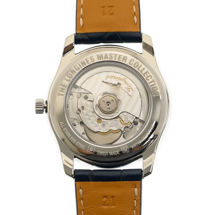 Longines Master Collection Automatic Diamond Blue Dial Men's Watch L2 ...