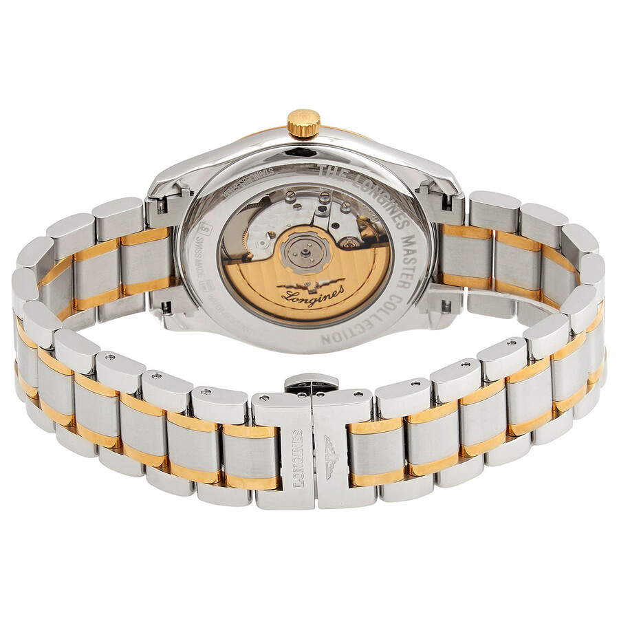 Longines Master Collection Automatic Diamond Champagne Dial Men's Watch ...