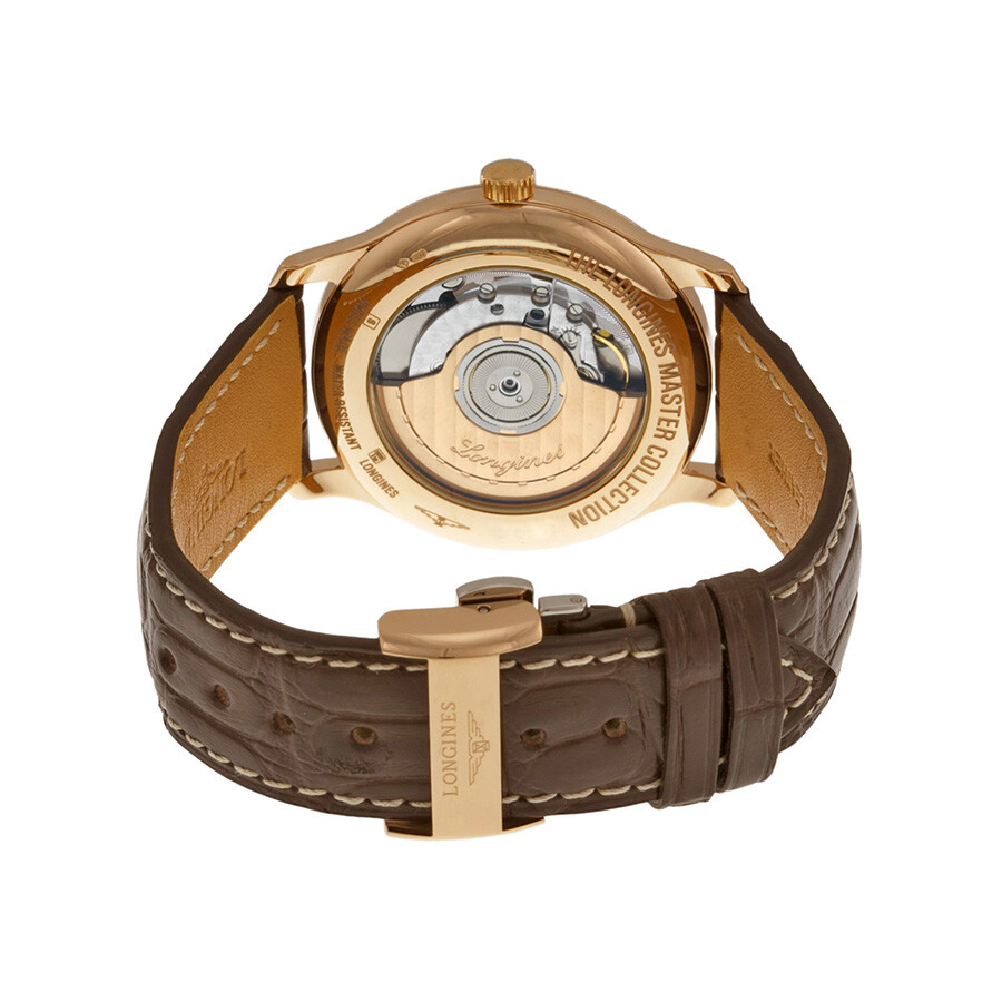 Longines Master Collection Automatic 18kt Rose Gold Men's Watch L2.628 ...