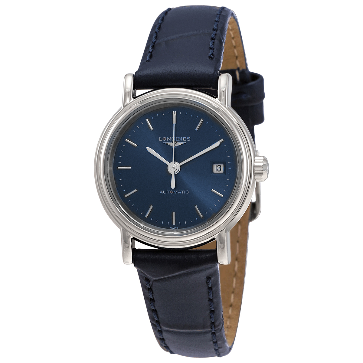 Longines Presence Automatic Blue Dial Ladies Watch L43214922 - Watches ...