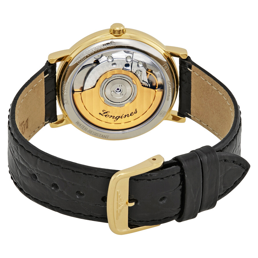 Longines Presence Automatic Gold Dial Ladies Watch L48212322 ...