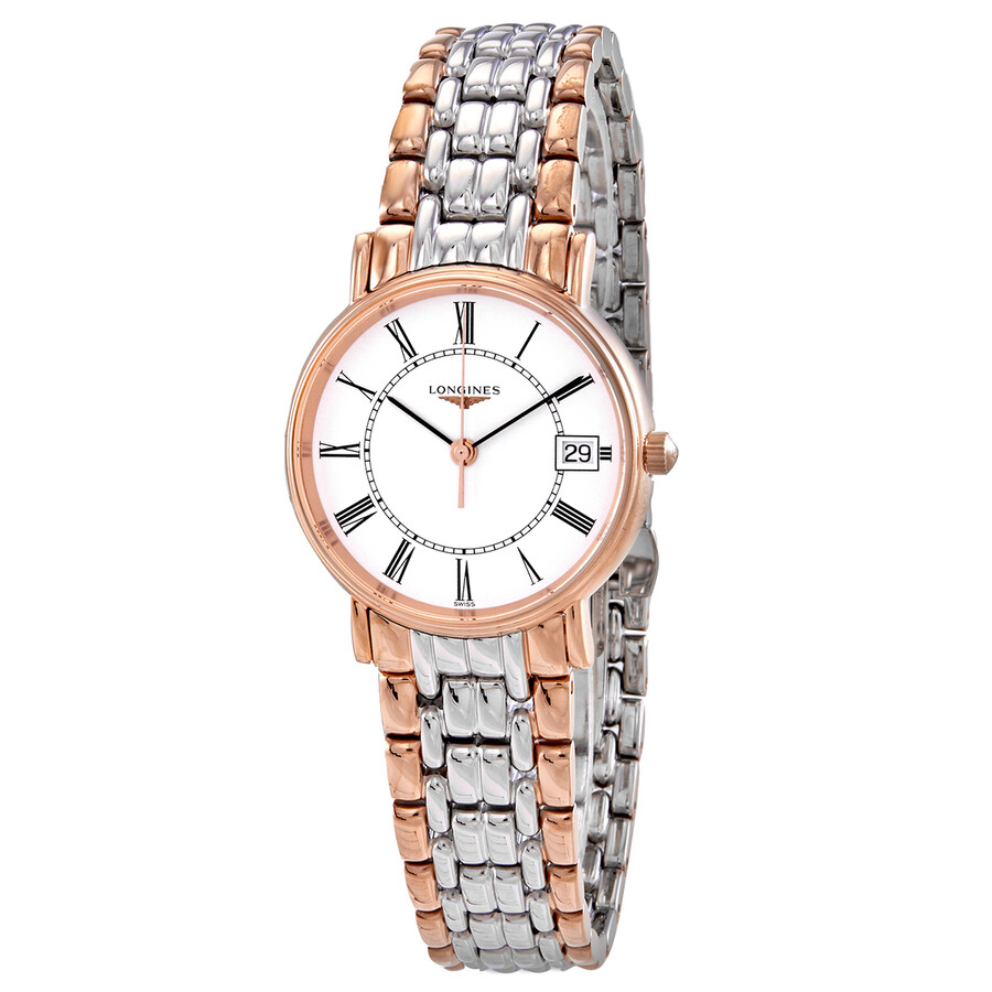 Longines Presence Quartz Matt White Dial Ladies Watch L4.320.1.11.7 ...