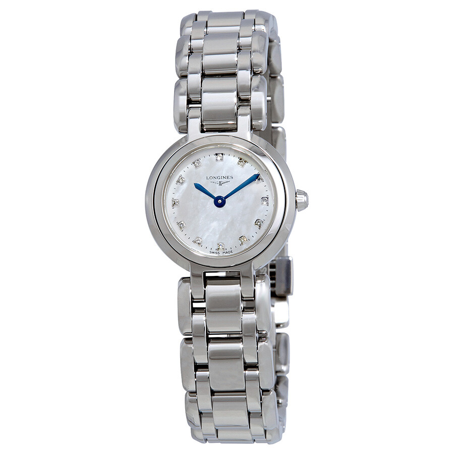 Longines Primaluna Mother Of Pearl Dial Ladies Watch L8.109.4.87.6 ...
