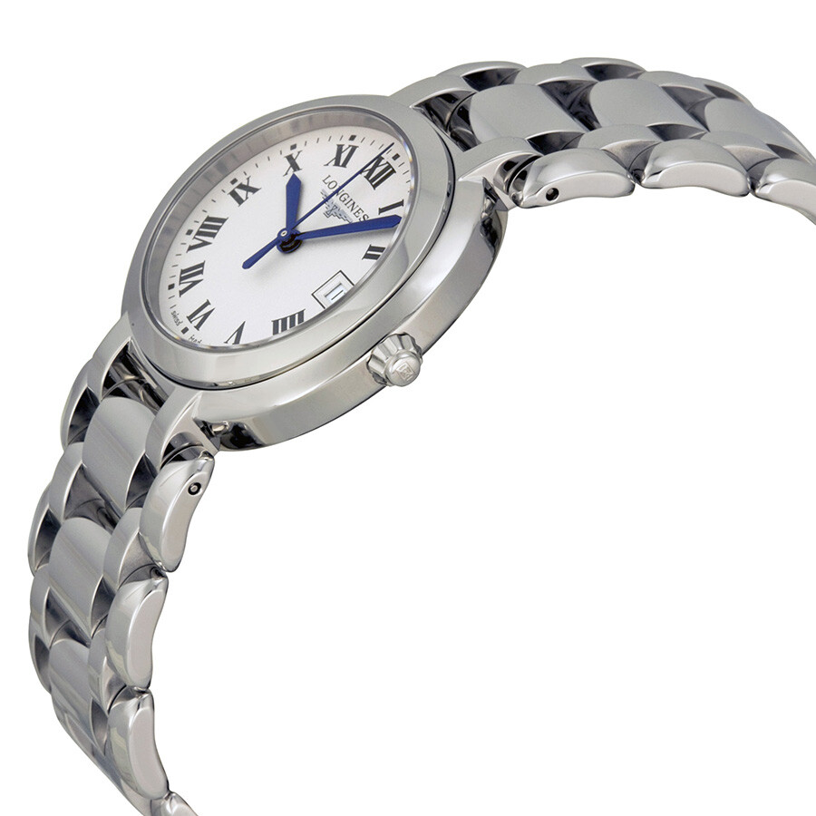 Longines PrimaLuna Stainless Steel LadiesWatch L81124716 L8.112.4.71.6 ...
