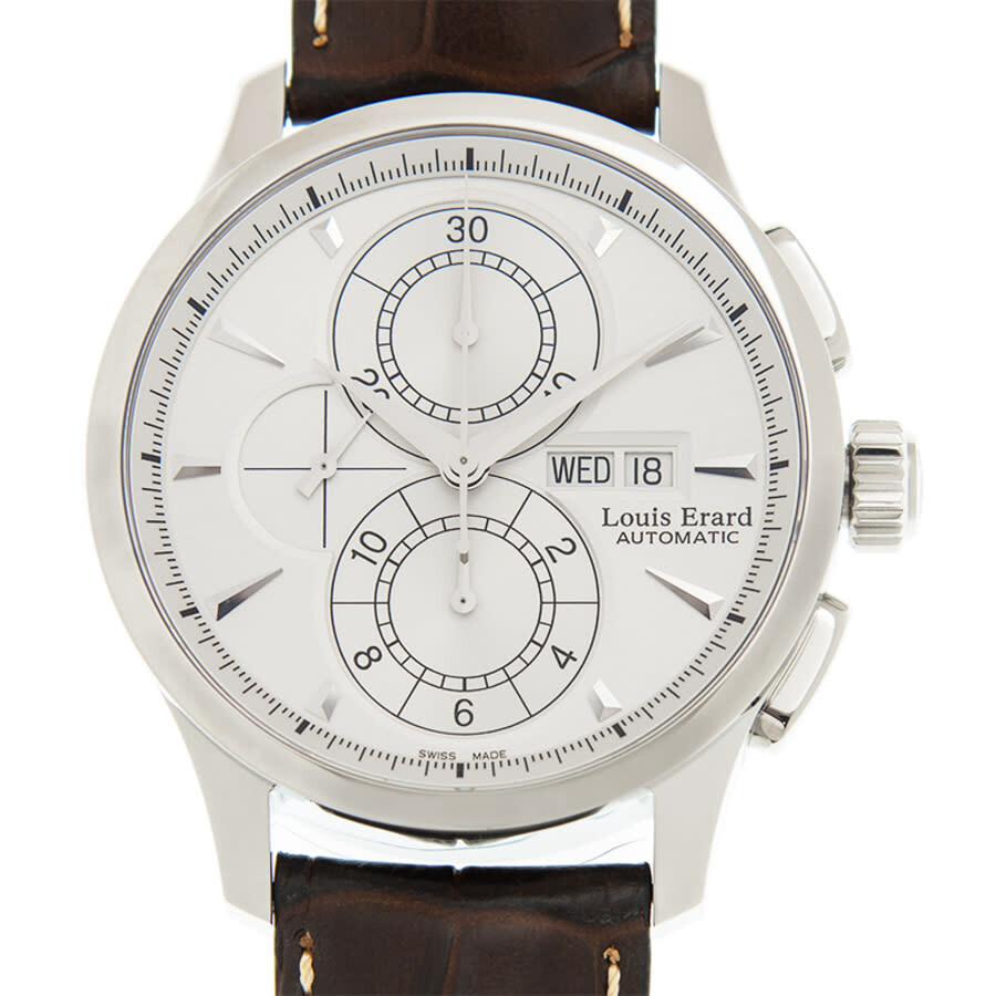 Louis Erard 1931 Chronograph Automatic White Dial Men's Watch 78220AA01 ...
