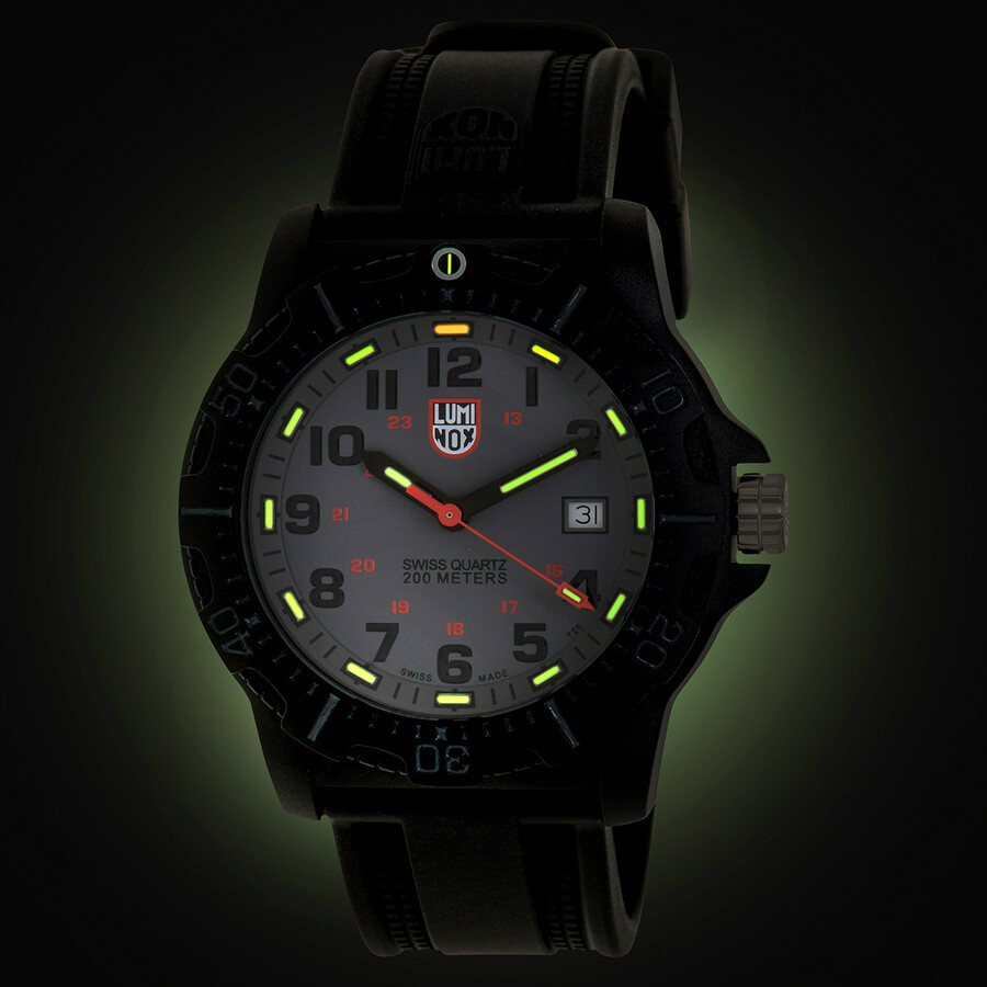 Luminox BlackOps Carbon Quartz Grey Dial Men's Watch XL.8802.F ...