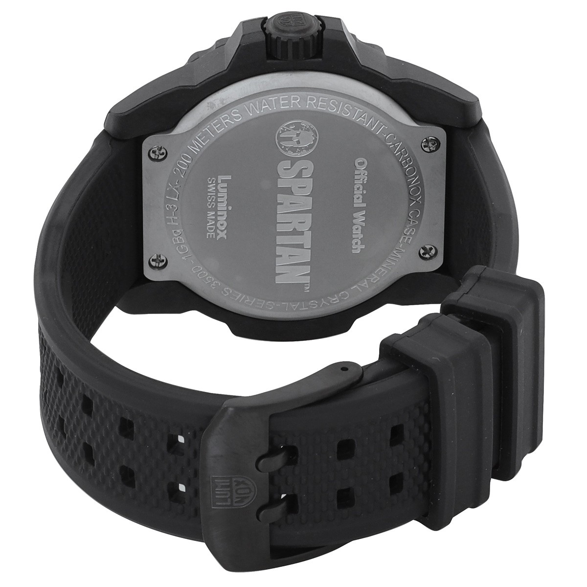 Luminox Spartan Quartz Black Dial Men's Watch XS.3501.SPARTAN ...