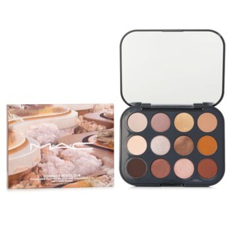 Mac Connect In Colour Eye Shadow Palette 0.43 oz # Unfiltered Nudes ...