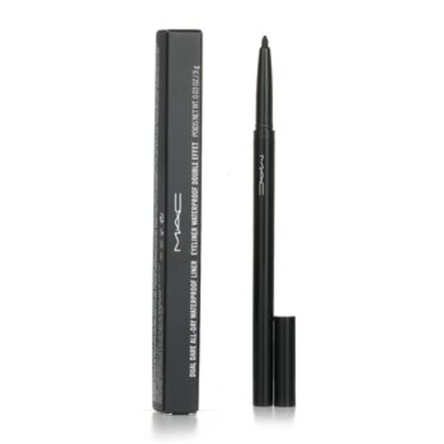 Mac Ladies Dual Dare All Day Waterproof EyeLiner 0.03 oz # Dare Black ...