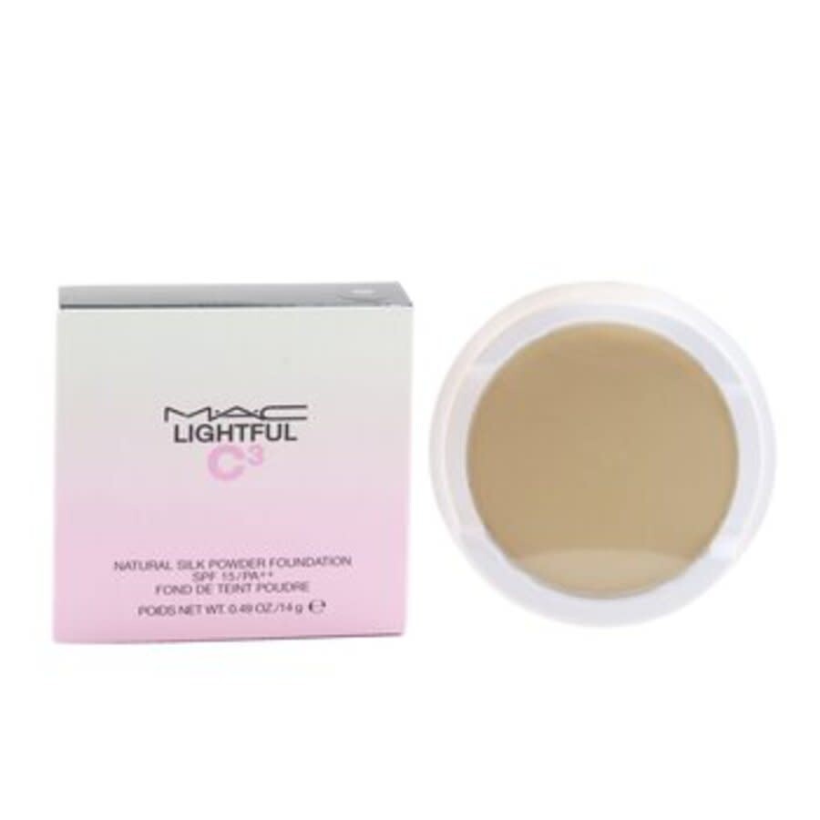 Mac Ladies Lightful C³ Natural Silk Powder Foundation SPF 15 Refill 0. ...
