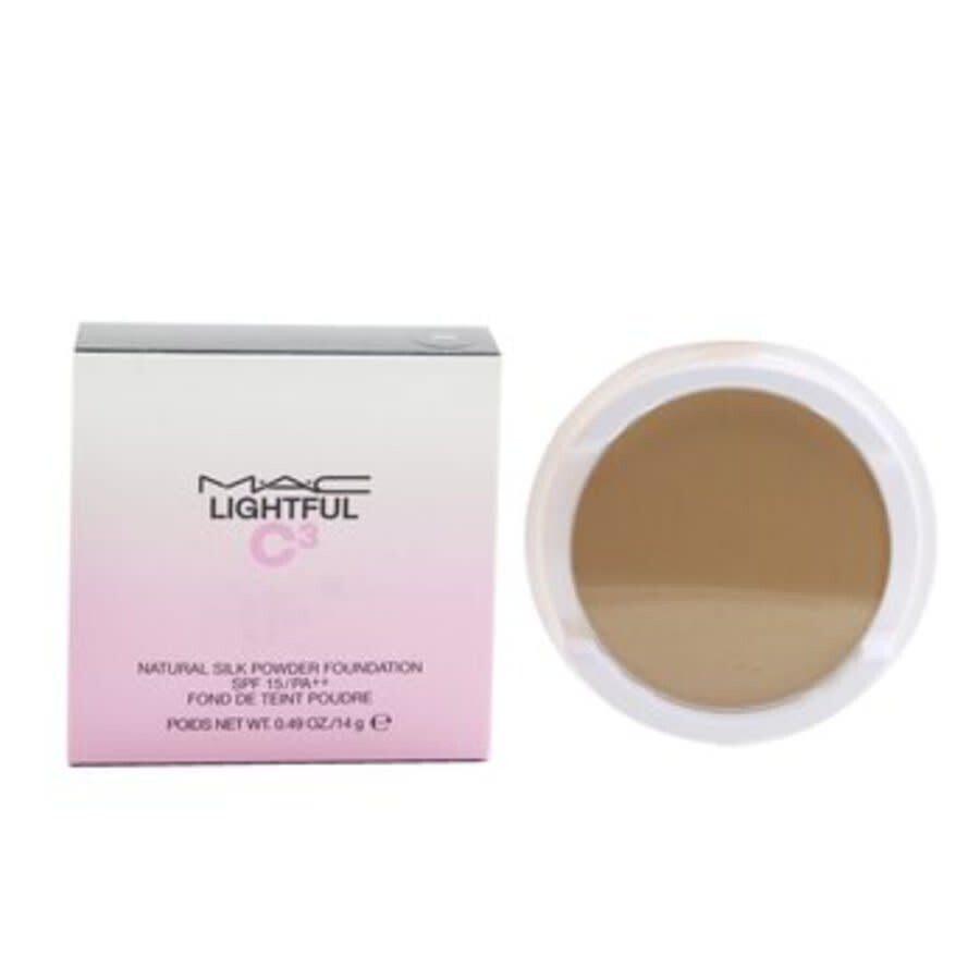 Mac Ladies Lightful C³ Natural Silk Powder Foundation SPF 15 Refill 0. ...