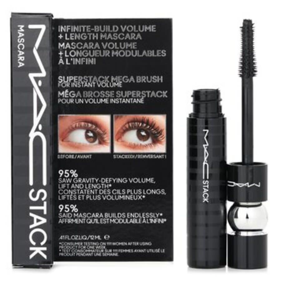 Mac Ladies Stack Mascara 0.41 oz # Black Makeup 773602593040 - Jomashop