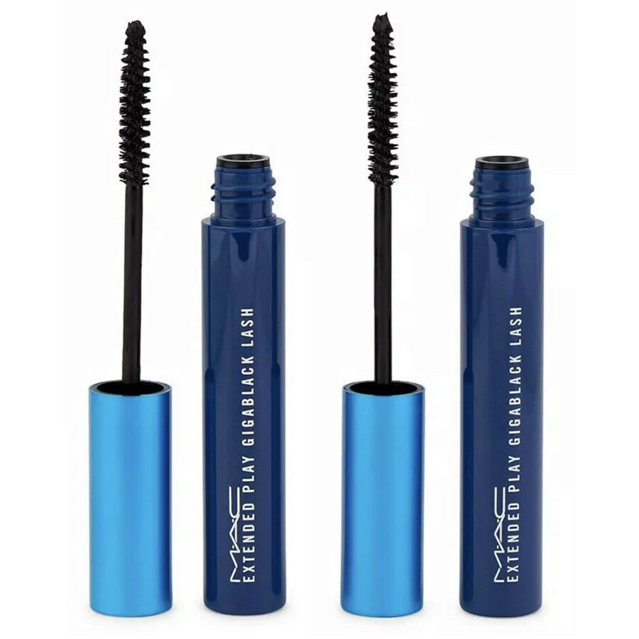 Mac Travel Exclusive Extended Play Gigablack Lash Mascara x 2 (0.20 oz ...