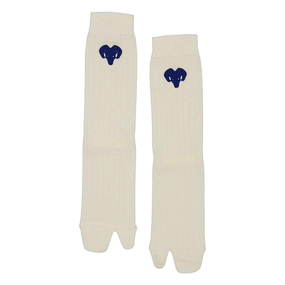 Mm6 Maison Margiela Maison Margiela Ladies Embroidered Tabi Toe Socks ...