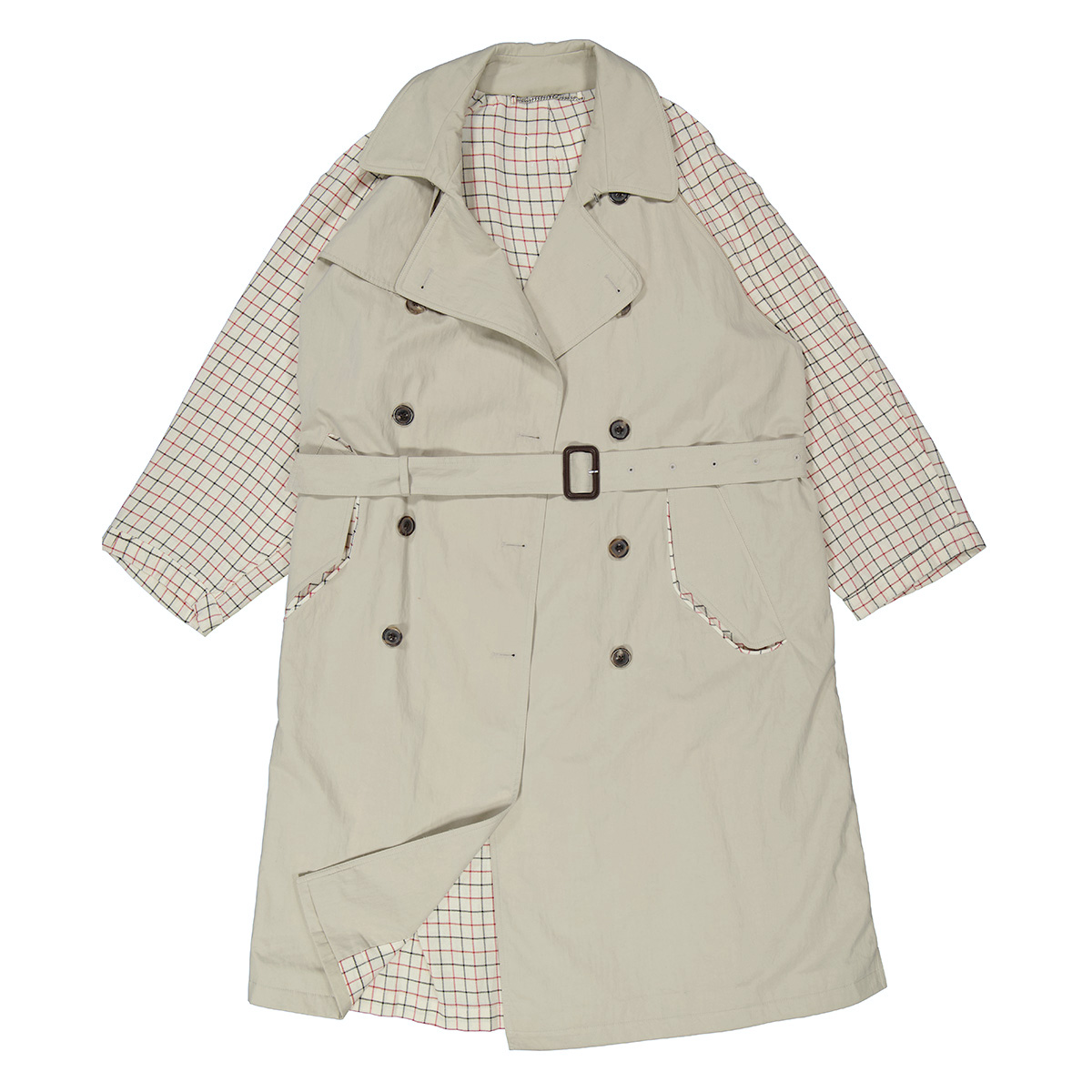 Maison Margiela Men's Colonial Sand Trench Coat, Brand Size 46 (US Size ...