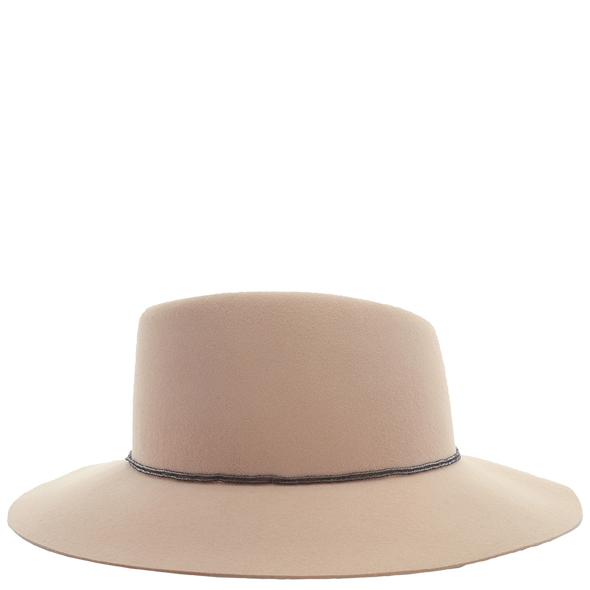 Maison Michel Ladies Flesh Beige Virginie Fedora Hat, Size Large ...