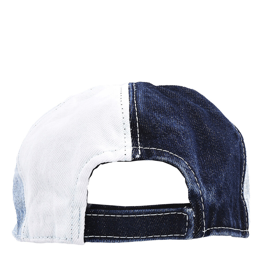 Maison Michel Multicolor Tiger Cotton Denim Baseball Cap, Size Small ...