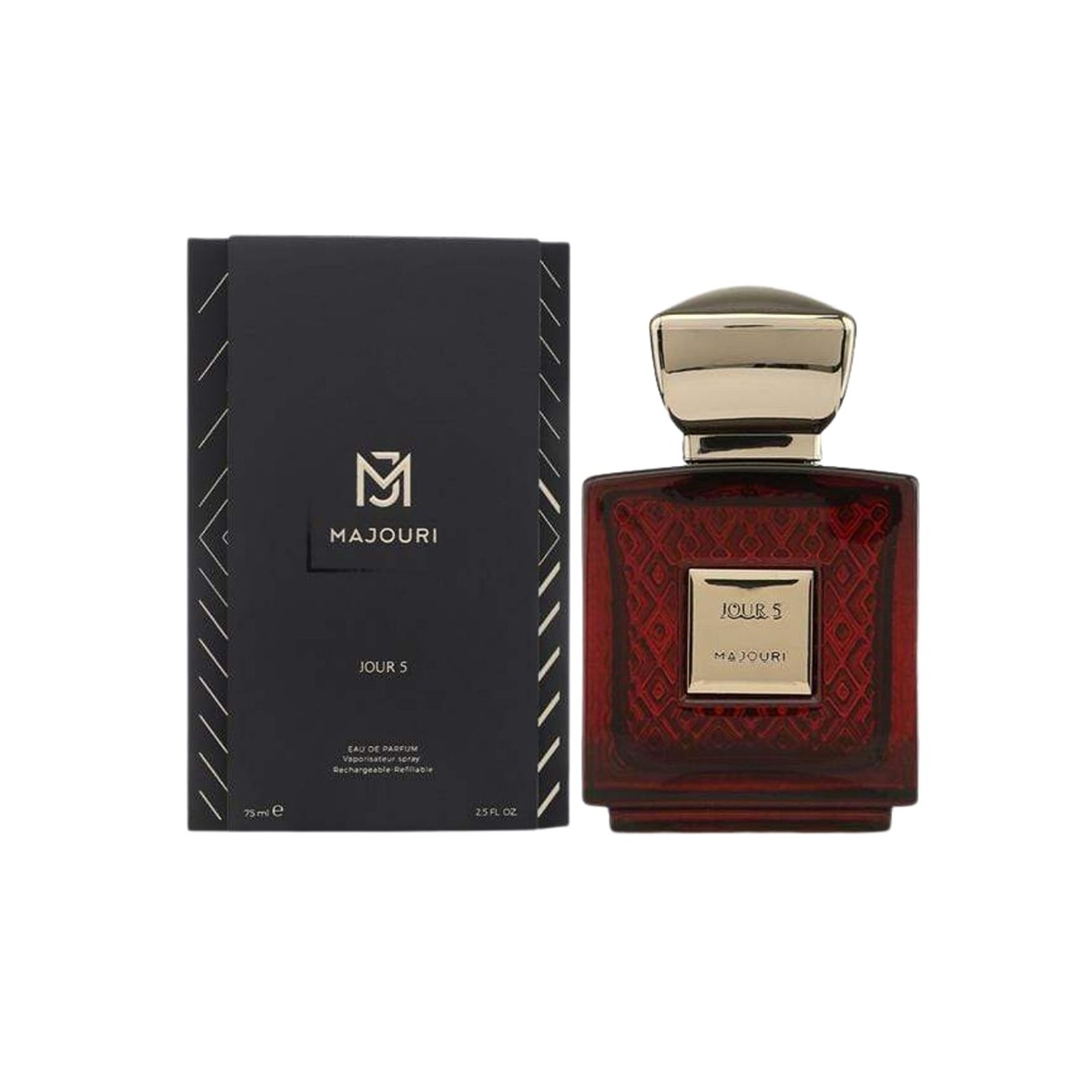Majouri Ladies Jour 5 In Red EDP Spray 2.5 oz Fragrances 3665543071053 ...