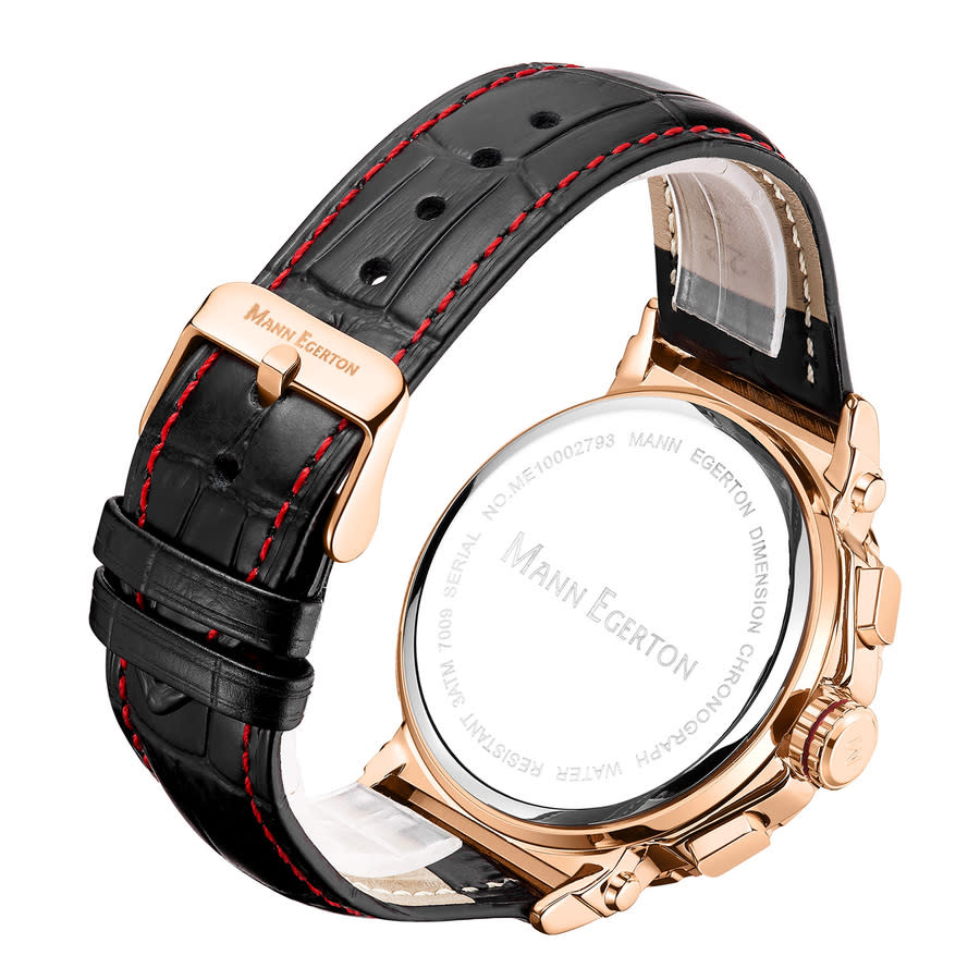 Mann Egerton Dimension Black Dial Men's Watch ME0082 756839759670 ...
