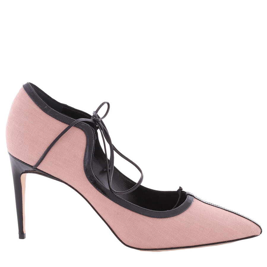 Manolo Blahnik Ladies Janix Lace Stiletto Pumps, Brand Size 36 ( US ...