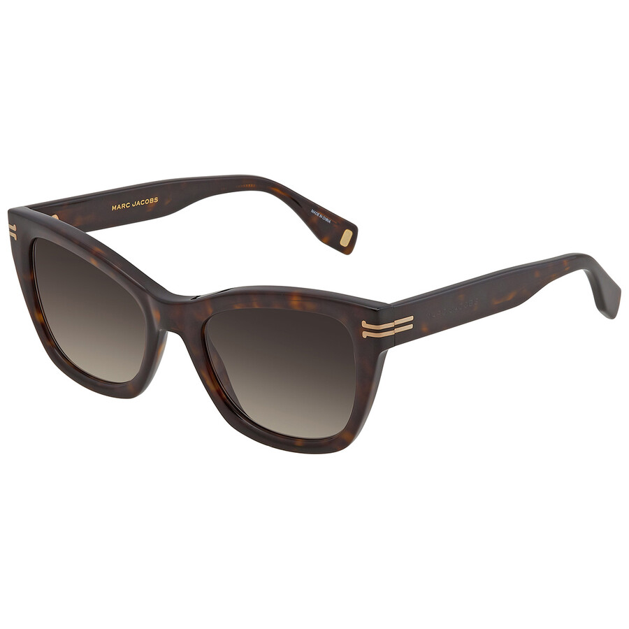 Marc Jacobs Brown Cat Eye Ladies Sunglasses MJ 1009/S 0WR9/HA 54 716736380216 - Sunglasses ...