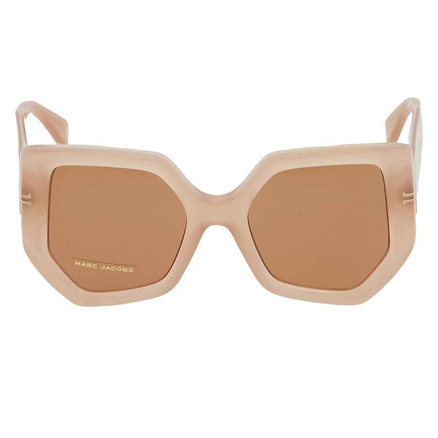 Marc Jacobs Brown Geometric Ladies Sunglasses MJ 1046/S 010A/70 52 716736700595 - Sunglasses ...