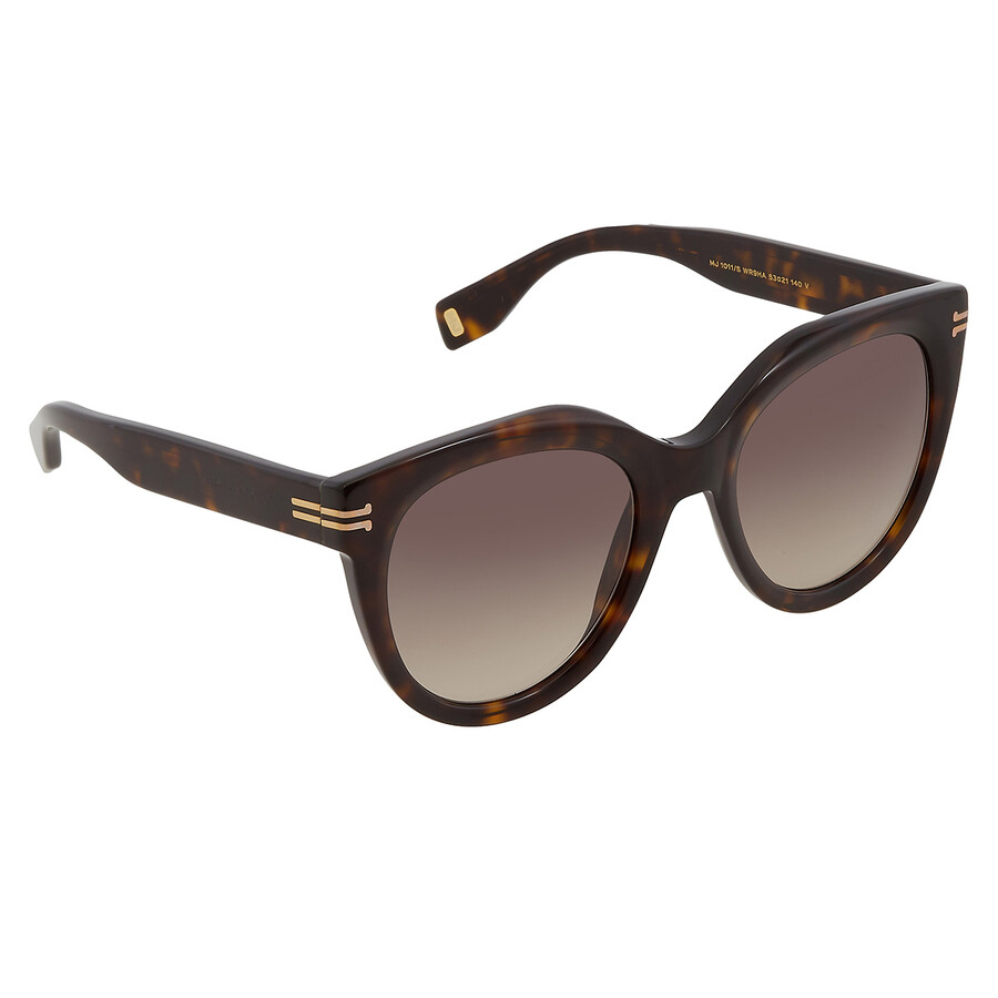 Marc Jacobs Brown Gradient Cat Eye Ladies Sunglasses MJ 1011/S 0WR9/HA 53 716736384559 ...