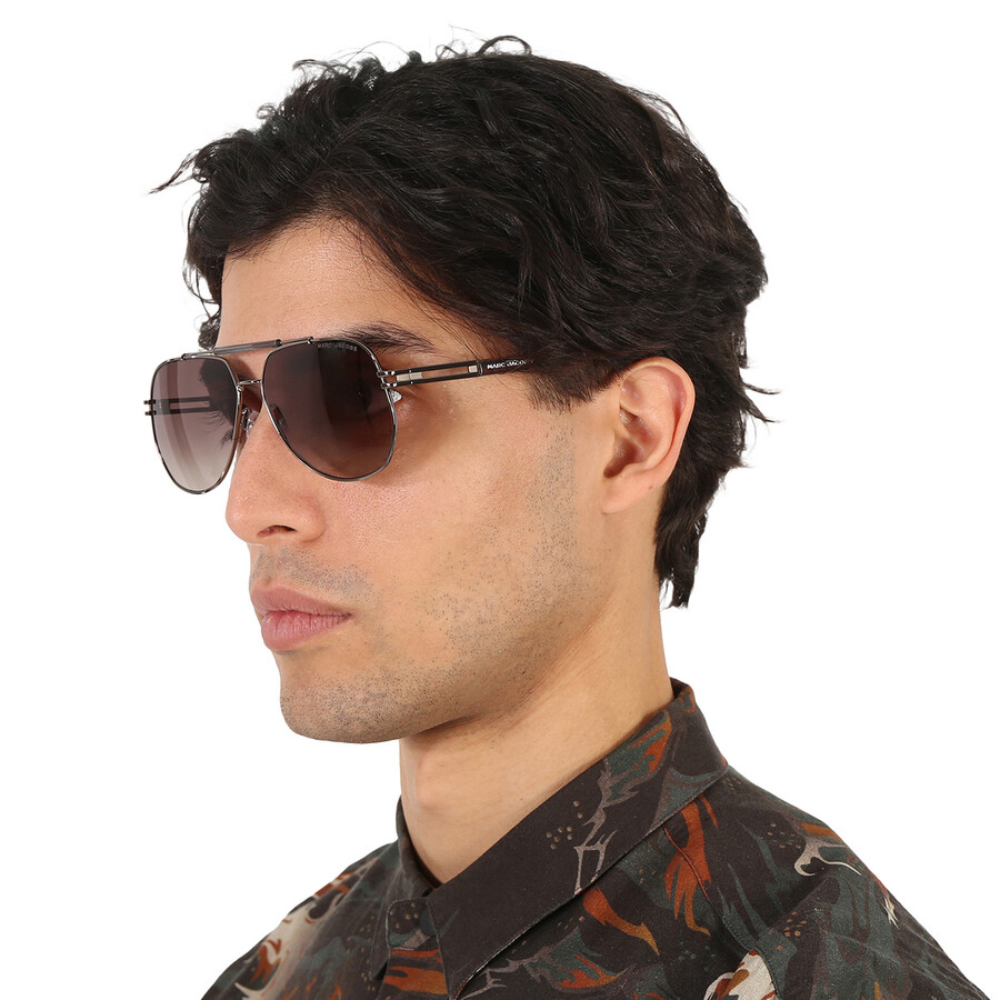 Marc Jacobs Brown Gradient Pilot Men's Sunglasses MARC 673/S 0KB7/HA 61 ...