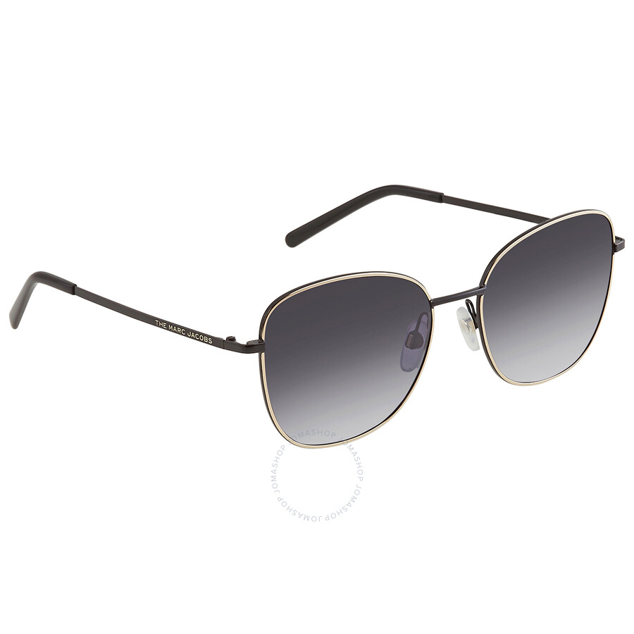 Marc Jacobs Dark Grey Gradient Butterfly Ladies Sunglasses MARC 409/S ...