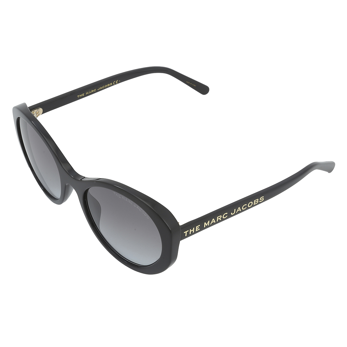 Marc Jacobs Dark Grey Gradient Oval Ladies Sunglasses MARC 520/S 0807 ...