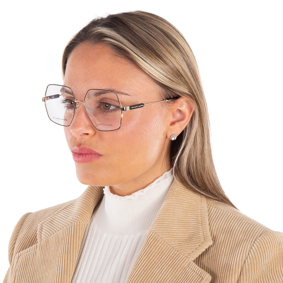 Marc Jacobs Demo Geometric Ladies Eyeglasses MARC 594 0RHL 56 ...
