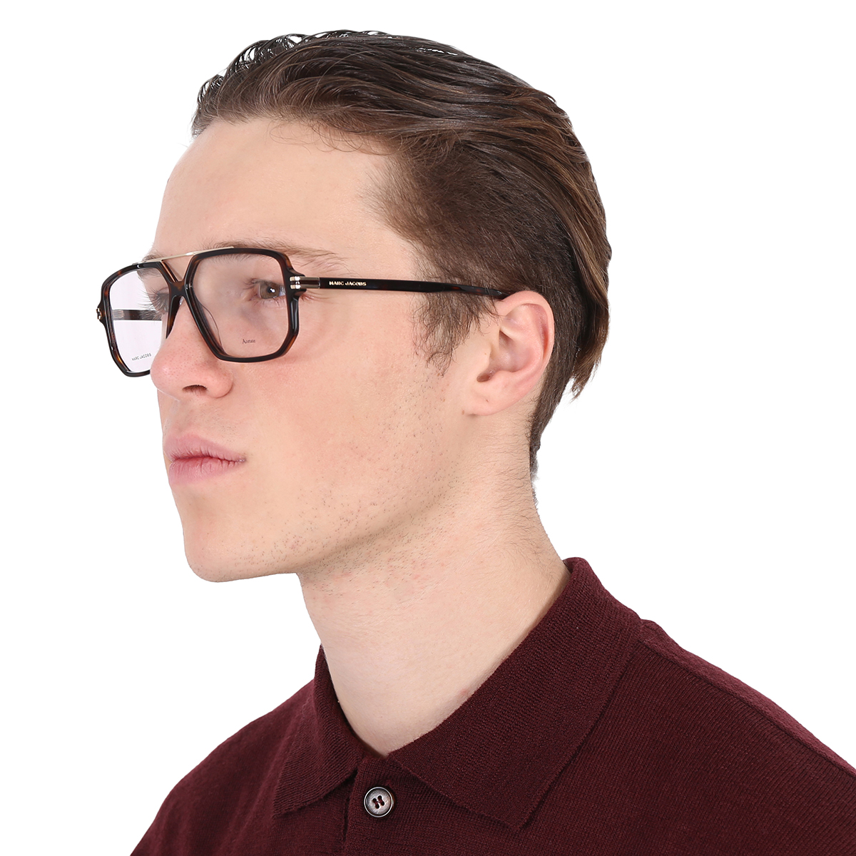Marc Jacobs Demo Navigator Men's Eyeglasses MARC 417 0086 58 ...