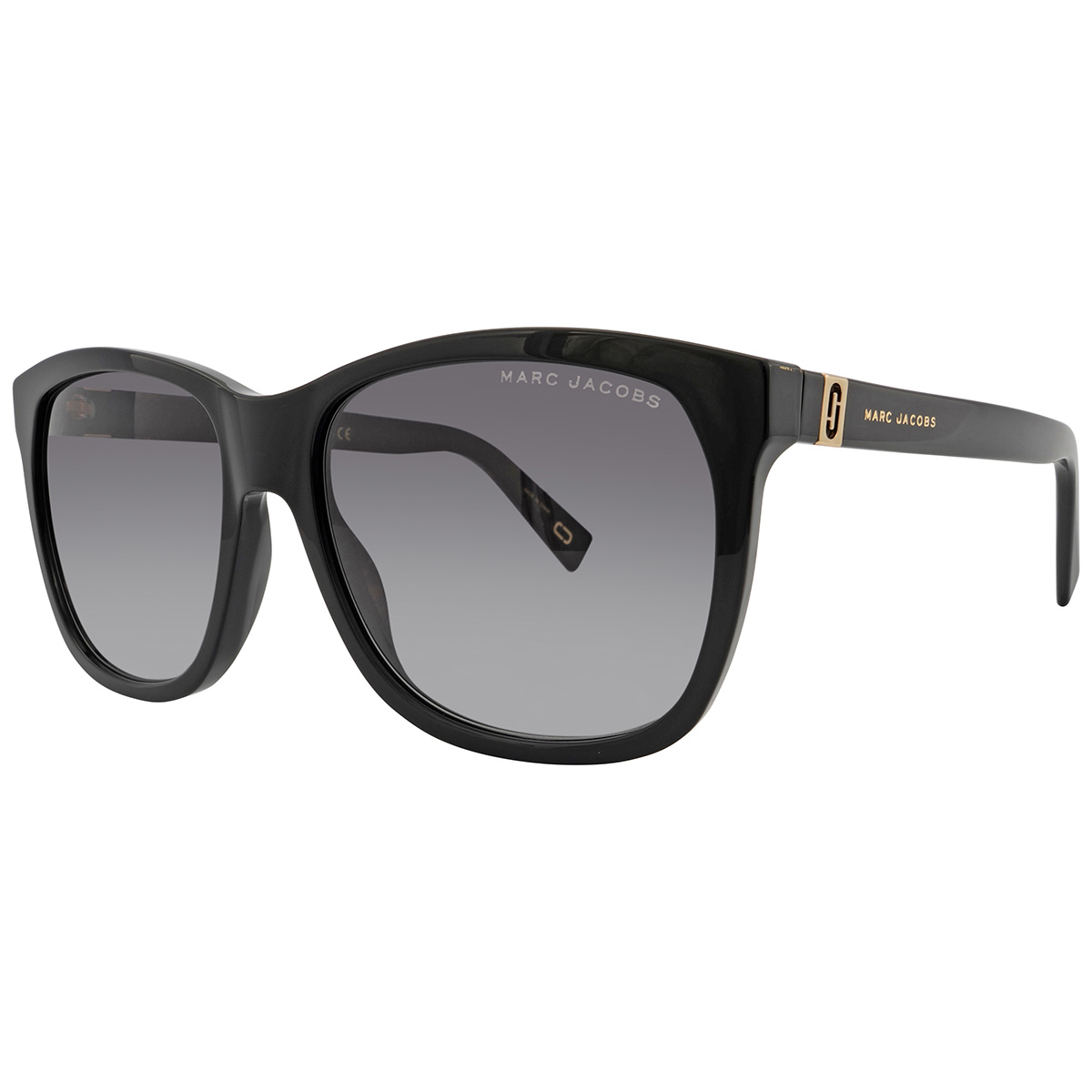 Marc Jacobs Grey Gradient Square Ladies Sunglasses MARC 337/S 0807/9O ...