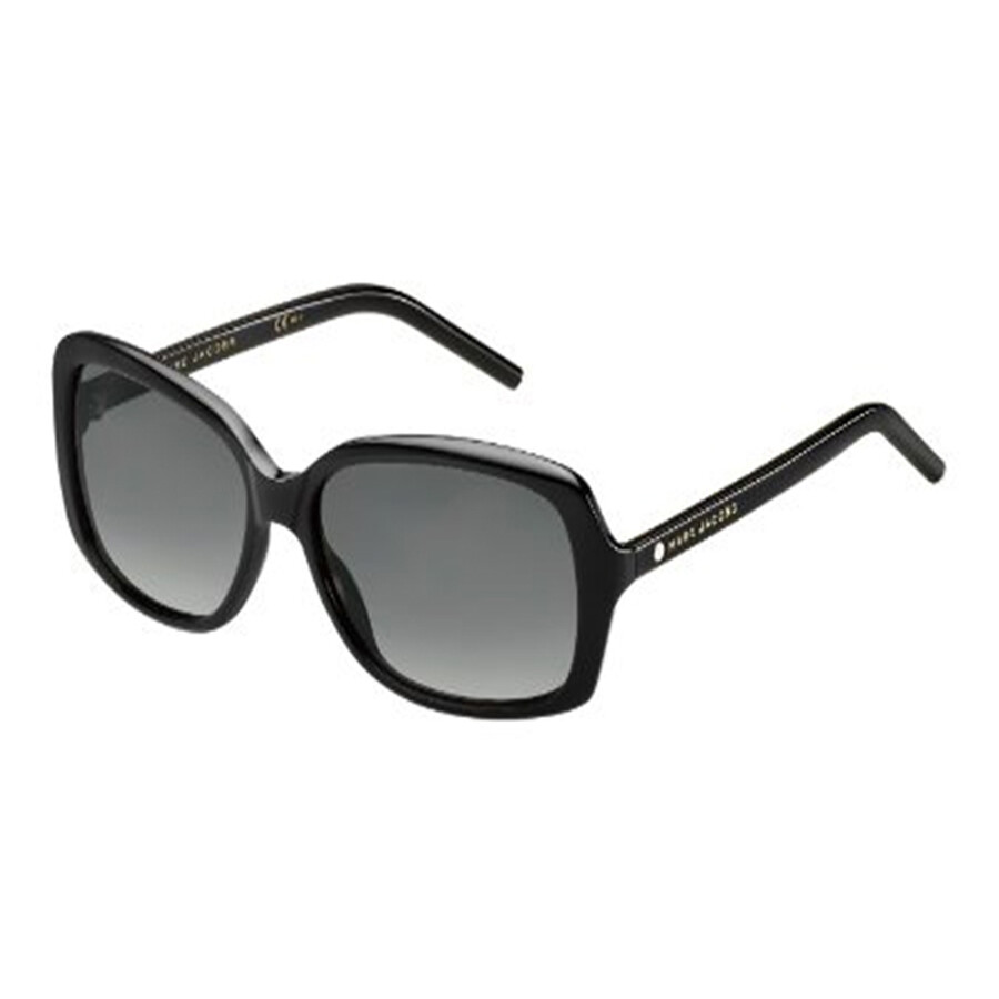 Marc Jacobs Grey Gradient Square Sunglasses MARC 67/S 807 WJ 57 762753954312 - Sunglasses - Jomashop