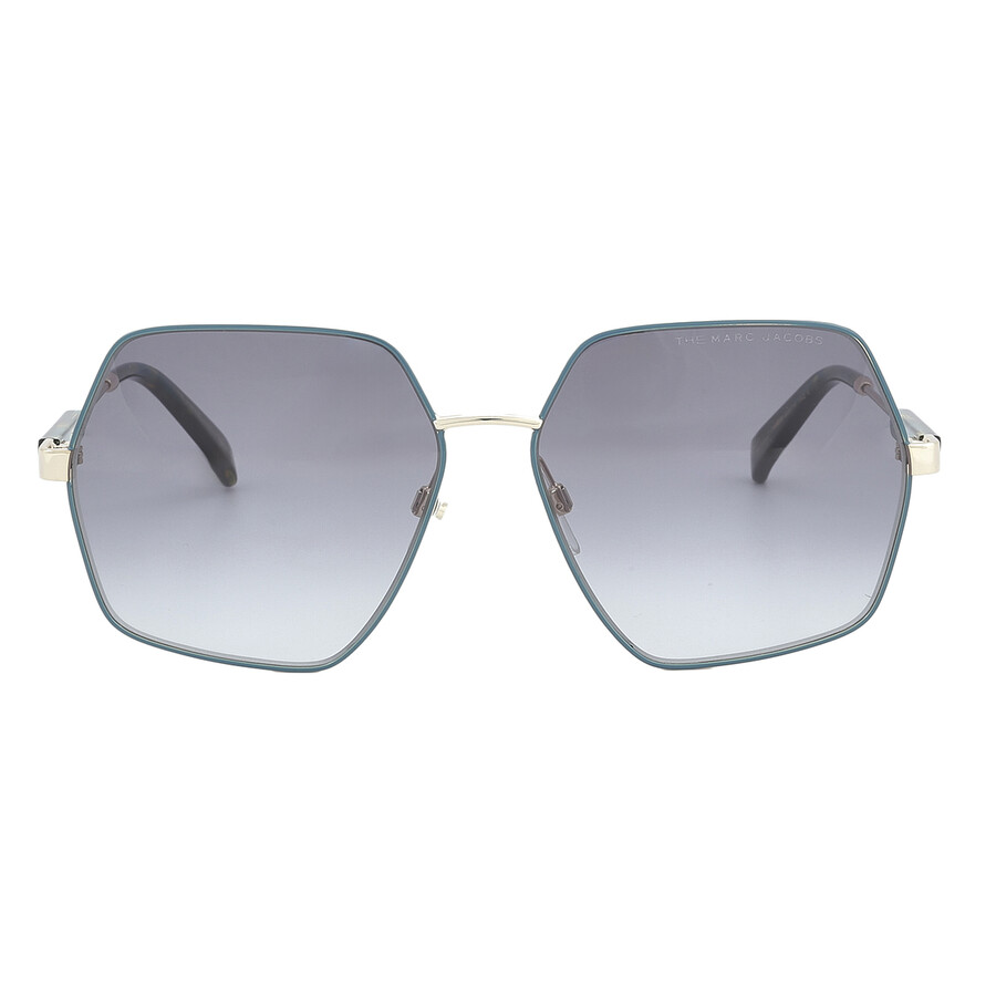 Marc Jacobs Grey Shaded Blue Butterfly Ladies Sunglasses MARC 575/S ...