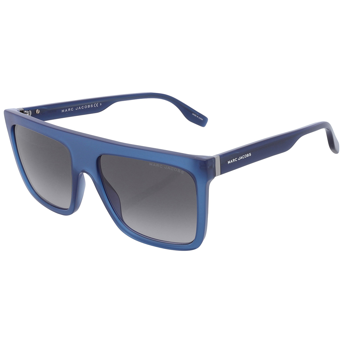 Marc Jacobs Grey Shaded Browline Men's Sunglasses MARC 639/S 0PJP/9O 57 ...