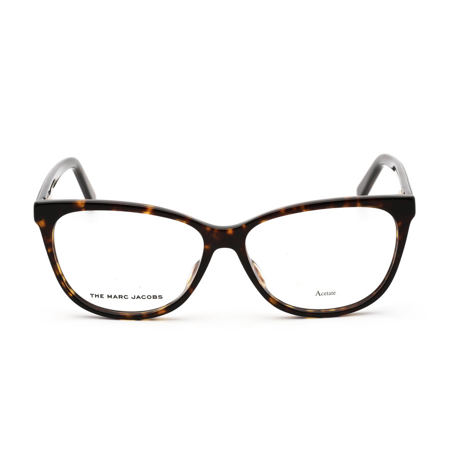 Marc Jacobs Ladies Tortoise Rectangular Eyeglass Frames MARC50200860055 ...