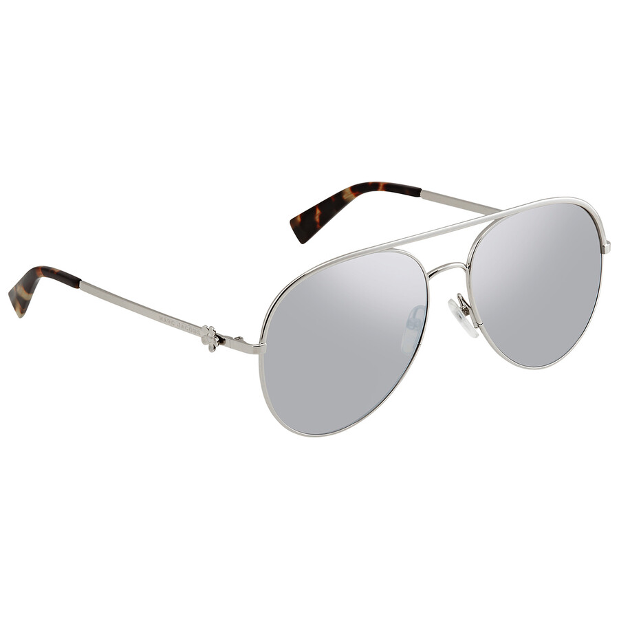 Marc Jacobs Silver Mirror Pilot Ladies Sunglasses DAISY 2/S 0010/T4 58 ...