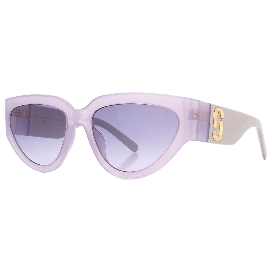 Marc Jacobs Violet Shaded Cat Eye Ladies Sunglasses MARC 645/S 0B1P/DG ...