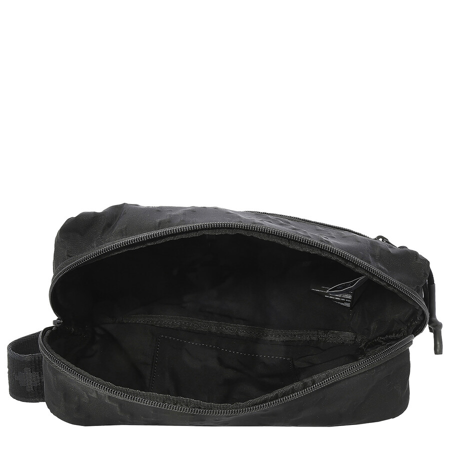 Marcelo Burlon Black Black All Over Cross Tape Belt Bag ...