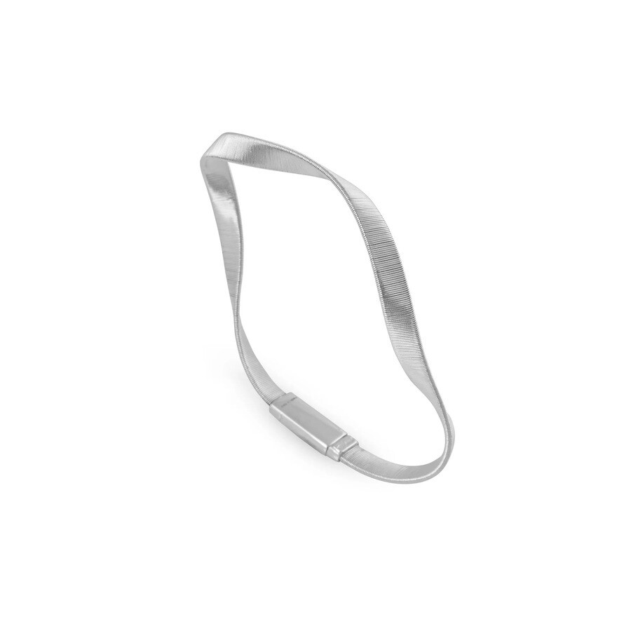 Marco Bicego 18K White Gold Supreme Bangle - BG723 W 01 - Jewelry, Ladies Jewelry - Jomashop