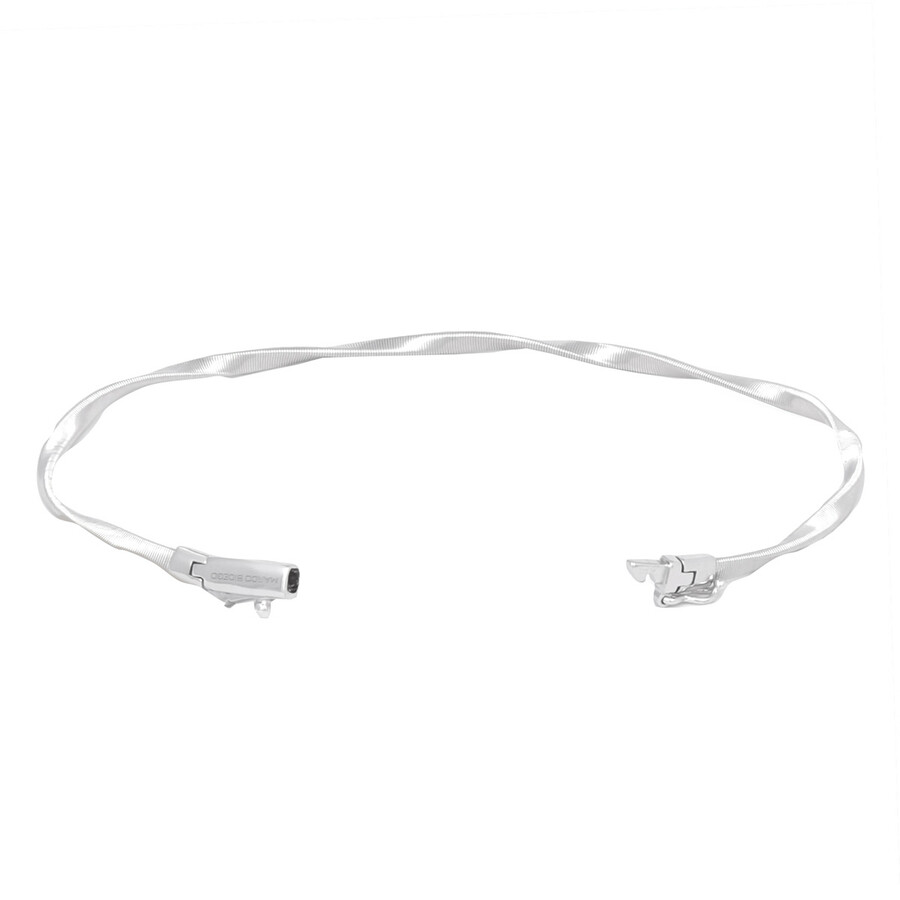 Marco Bicego Marrakech Collection 18K White Gold Twisted Stackable Bangle BG337 W - Jewelry ...
