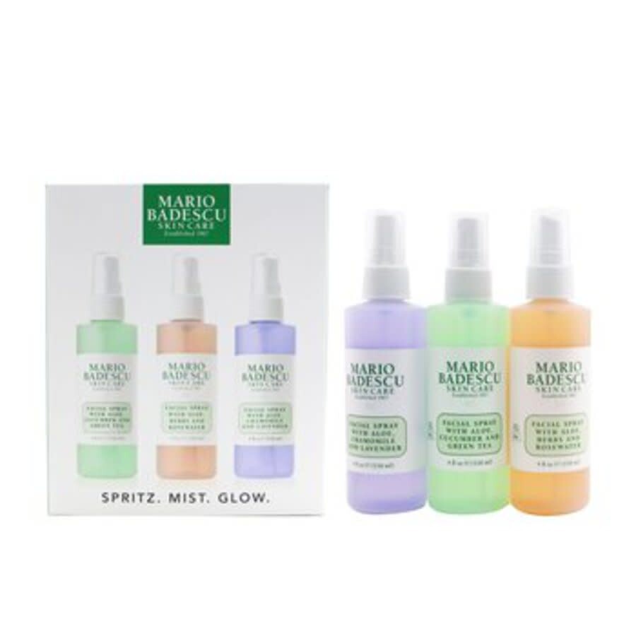Mario Badescu Ladies Spritz. Mist. Glow. Set Gift Set Skin Care ...