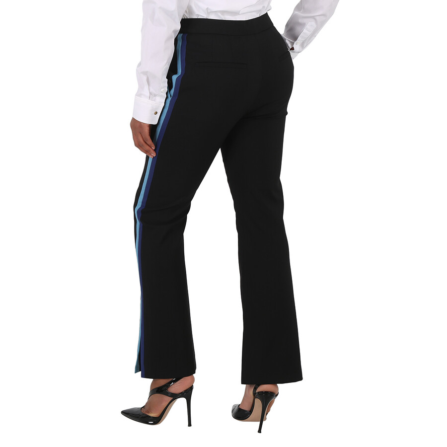 Marni Ladies Contrasting Trim Straight-leg Trousers, Brand Size 42 (US ...