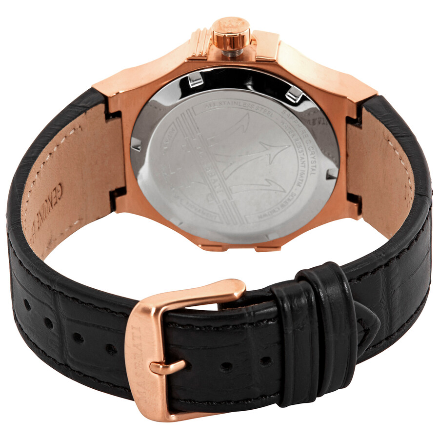 Maserati Potenza Automatic Black Skeleton Dial Men's Watch R8821108039 ...