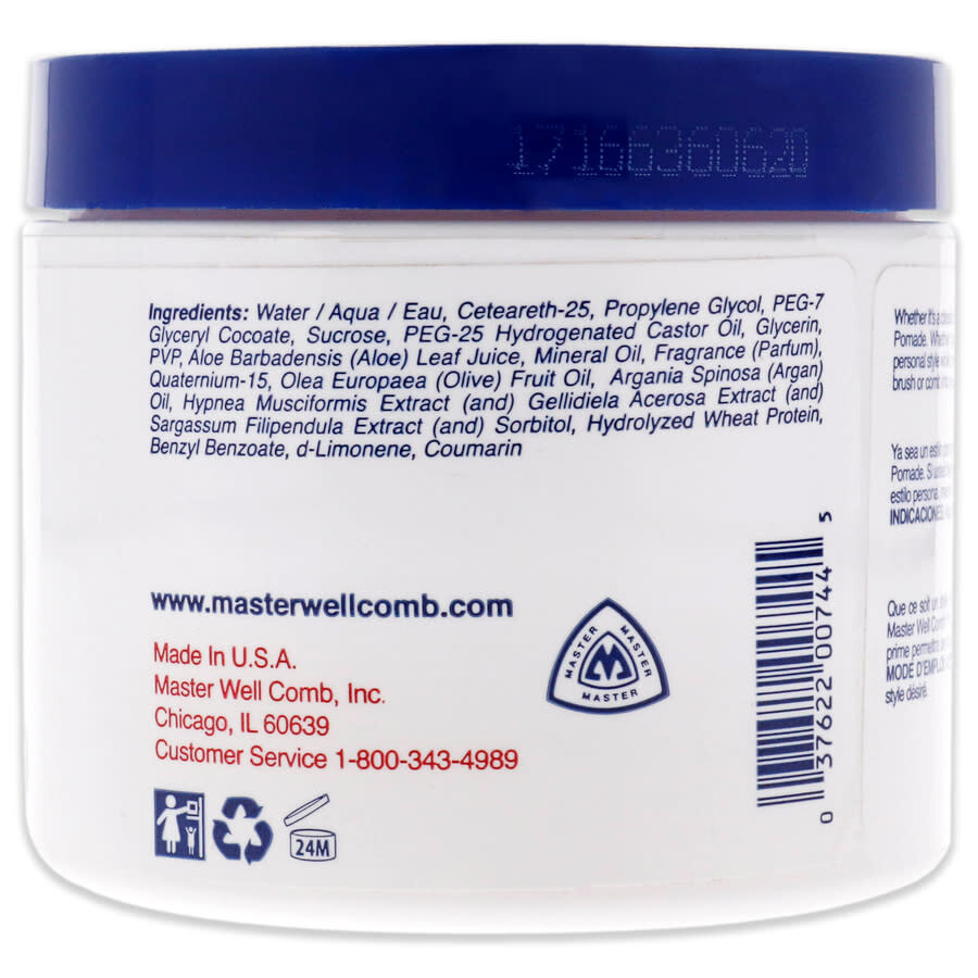Master Well Comb Men's Master Pomade 4 oz Hair Care 037622007445 - Jomashop