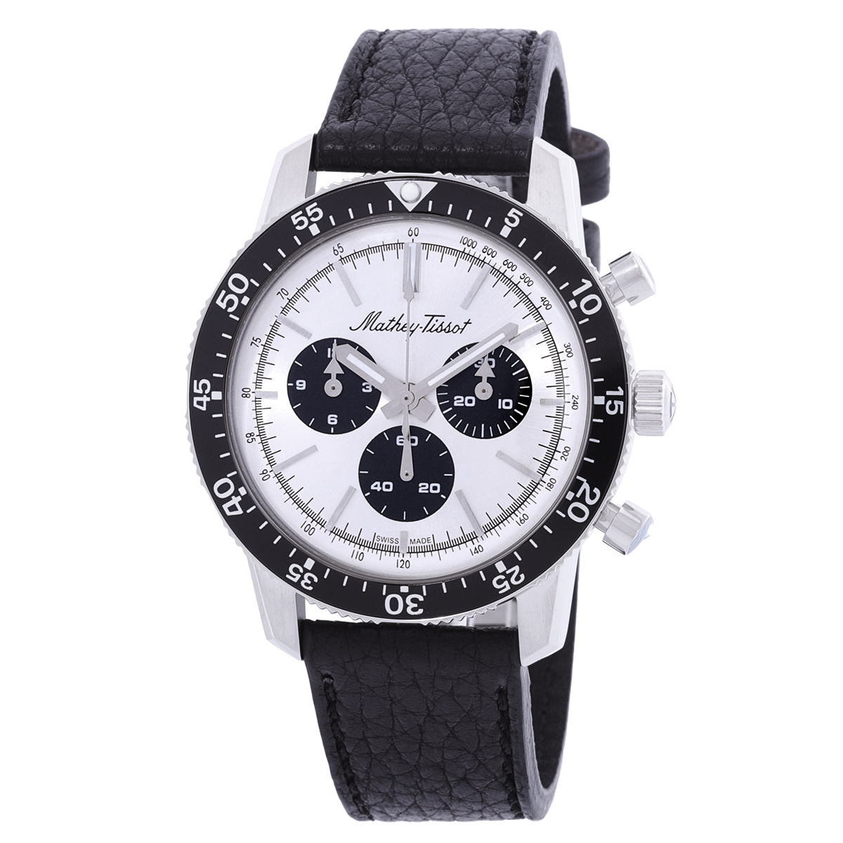 Mathey-Tissot 1968 Chronograph Automatic Silver Dial Men's Watch ...