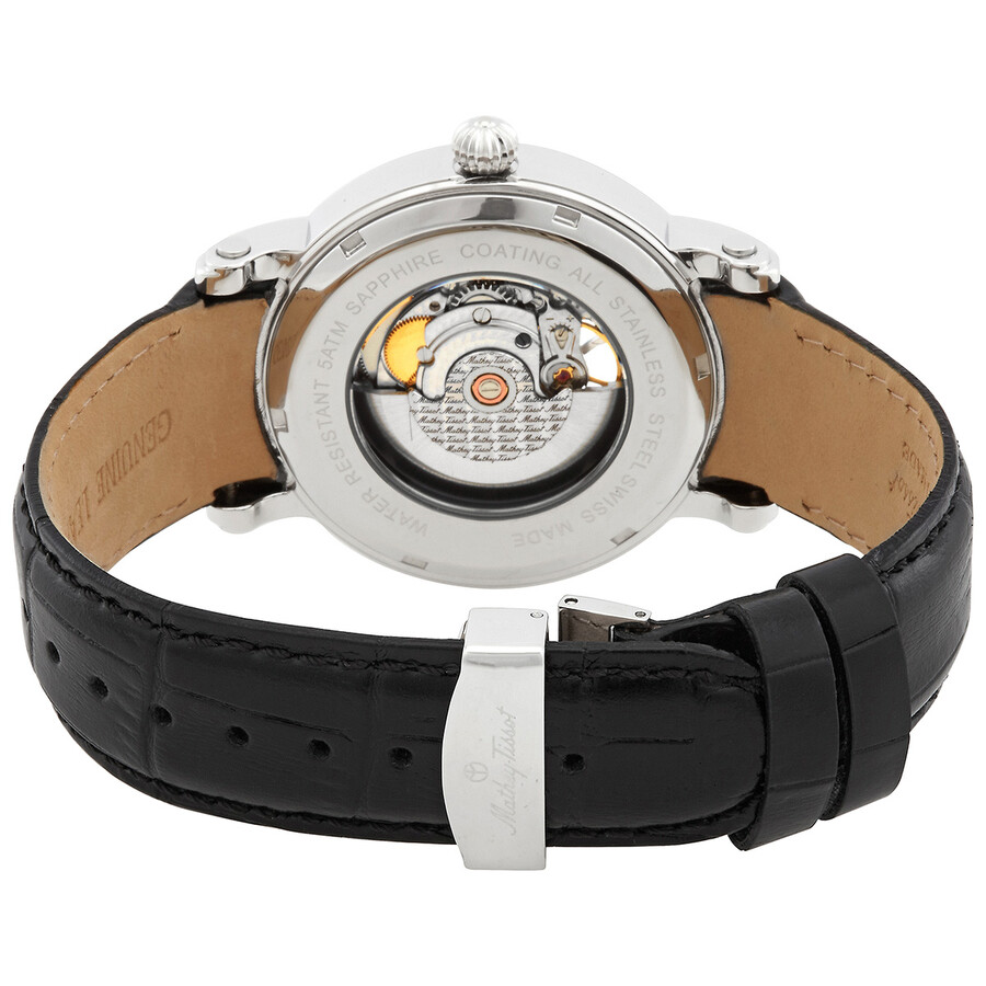 Mathey-Tissot Skeleton Automatic Black Dial Men's Watch H7053AN ...