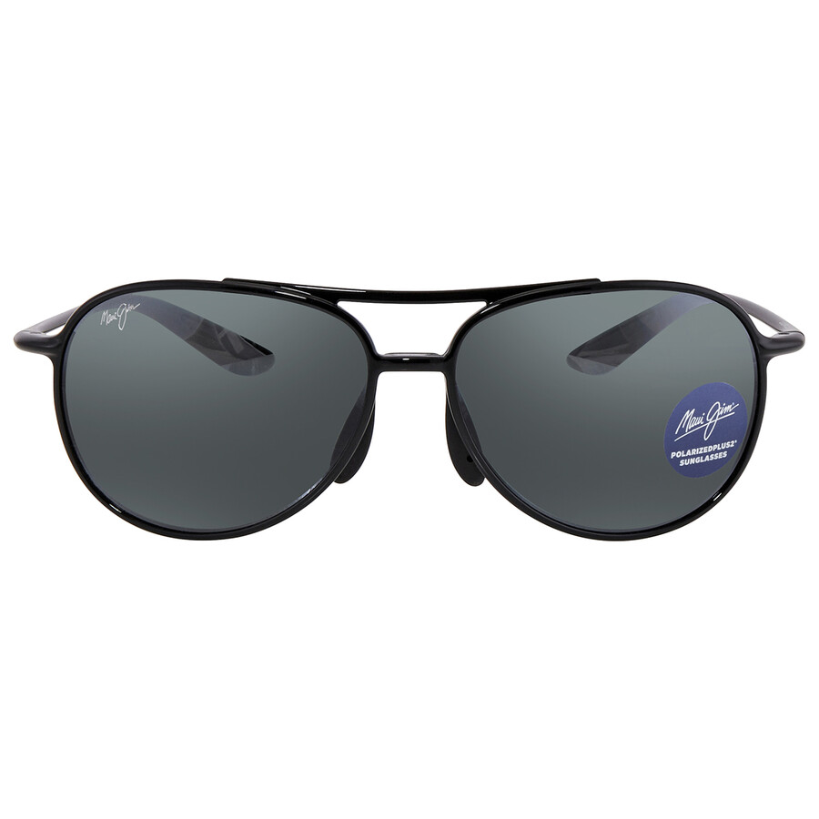 Maui Jim Alelele Bridge Nuetral Grey Pilot Unisex Sunglasses 438-02 60 ...